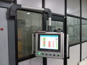 HMI Support System for Machines | Modular Swing Arm Mount